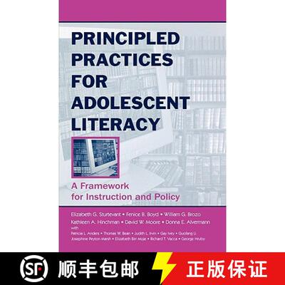 【3-4周达】Principled Practices for Adolescent Literacy : A Framework for Instruction and Policy [9780805851137]