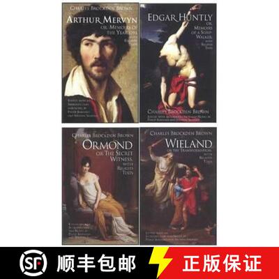 【3-4周达】精装 Charles Brockden Brown's Wieland, Ormond, Arthur Mervyn, and Edgar Huntly: With Relat... [9781603841481]
