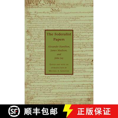 【3-4周达】The Federalist Papers (1st ed. 2009) [9781349383658]
