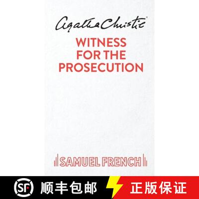 【3-4周达】Witness for the Prosecution: - Play [9780573015007]