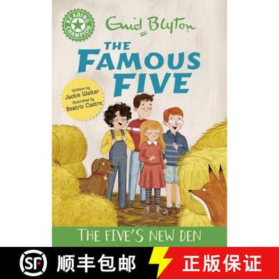【3-4周达】Reading Champion: The Famous Five: The Five's New Den: Green Band 5 [9781445197234]