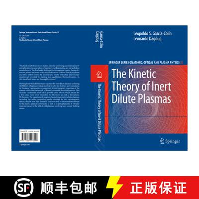 【3-4周达】The Kinetic Theory of Inert Dilute Plasmas [9781402093296]