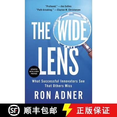 【3-4周达】The Wide Lens: What Successful Innovators See That Others Miss [9781591846291]