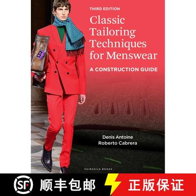 【3-4周达】Classic Tailoring Techniques for Menswear : A Construction Guide - Bundle Book + Studio Ac... [9781501372100]