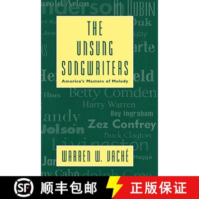 【3-4周达】精装 The Unsung Songwriters [9780810835702]