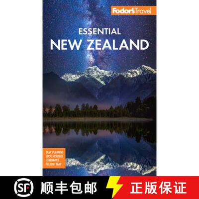 【3-4周达】Fodor's Essential New Zealand [9781640974739]