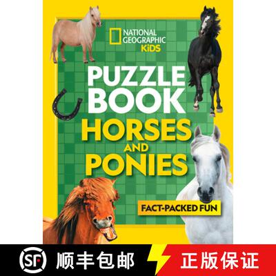 【3-4周达】Puzzle Book Horses and Ponies: Brain-Tickling Quizzes, Sudokus, Crosswords and Wordsearches [9780008321529]