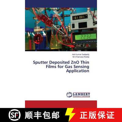预订 Sputter Deposited ZnO Thin Films for Gas Sensing Application [9783659705441]