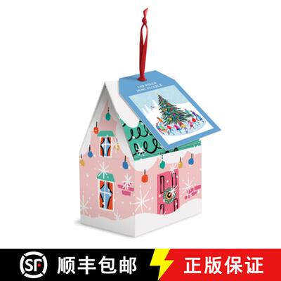 【3-4周达】Tree Skaters 130 Piece Puzzle Ornament [9780735370159]