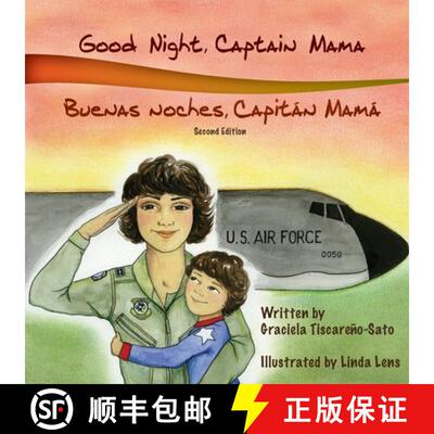 【3-4周达】Good Night, Captain Mama - Buenas noches, Capitán Mamá : 1st in an award-winning, biling... [9798985686210]