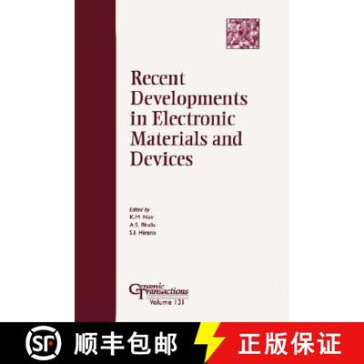 【3-4周达】Recent Developments In Electronic Materials And Devices - Ceramic Transactions Volume 131 ... [9781574981452]
