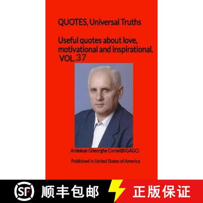 【3-4周达】Useful quotes about love, motivational and inspirational. VOL.37: QUOTES, Universal Truths [9786068048161]