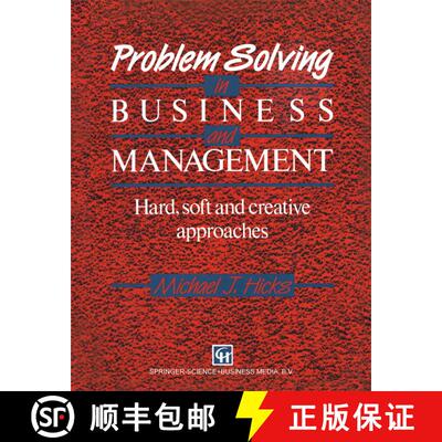 【3-4周达】Problem Solving in Business and Management: Hard, soft and creative approaches [9780412374906]