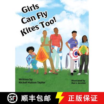 【3-4周达】Girls Can Fly Kites Too ! [9798991111201]