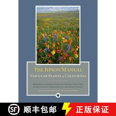 【3-4周达】精装 The Jepson Manual – Vascular Plants of California 2e (Second Edition, Thoroughly Rev... [9780520253124]