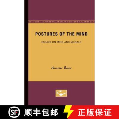 【3-4周达】Postures of the Mind: Essays on Mind and Morals [9780816613274]