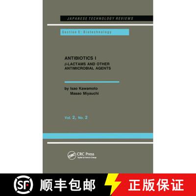 【3-4周达】精装 Antibiotics I: β-Lactams and Other Antimicrobial Agents [9781138457195]
