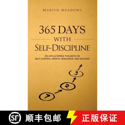 现货 精装 365 Days With Self-Discipline: 365 Life-Altering Thoughts on Self-Control, Mental Resilienc... [9788395252341]