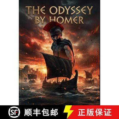 【3-4周达】The Odyssey: Large Print Edition - The Epic Journey of Odysseus [9789573784395]