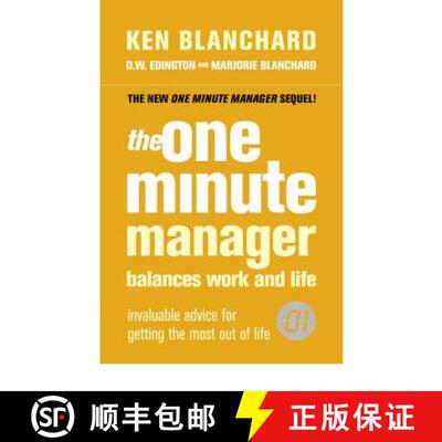 【3-4周达】One Minute Manager Balances Work and Life [9780007240210]