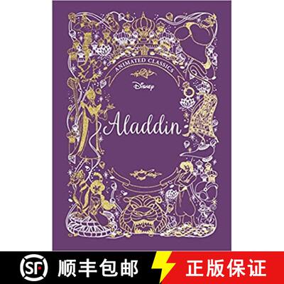 【2-3周达】Aladdin (Disney Animated Classics): A deluxe gift book of the classic film - collect them ... [9781787414655]