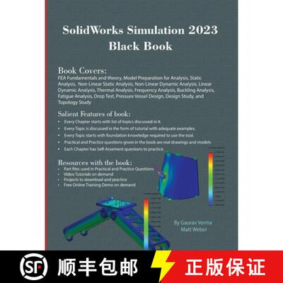 【3-4周达】SolidWorks Simulation 2023 Black Book [9781774590874]