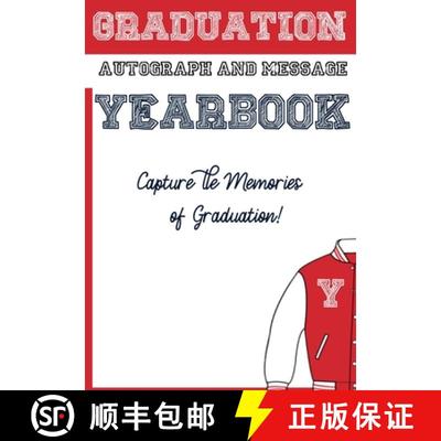 【3-4周达】School Yearbook: Sections: Autographs, Messages, Photos & Contact Details 6.69 x 9.61 inch... [9781922453198]