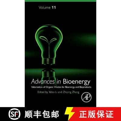【3-4周达】精装 Valorization of Organic Wastes for Bioenergy and Bioproducts: Volume 11 [9780443432446]