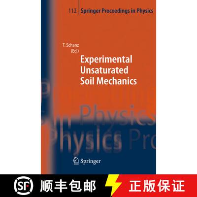 【3-4周达】Experimental Unsaturated Soil Mechanics [9783642089282]