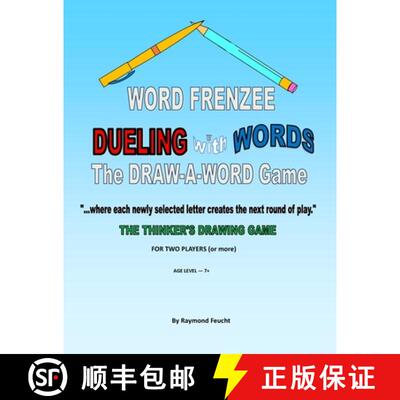 【3-4周达】Word Frenzee: Dueling with Words: The DRAW-A-WORD Game [9781716022098]