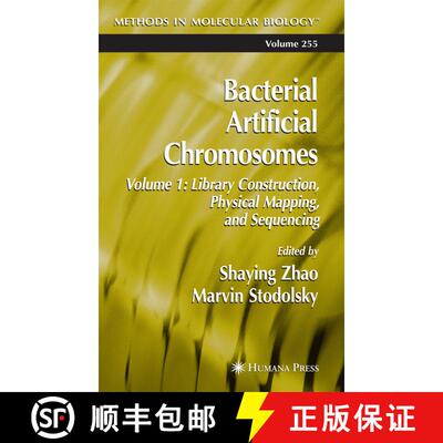【3-4周达】Bacterial Artificial Chromosomes: Volume 1: Library Construction, Physical Mapping, and Se... [9781617372889]