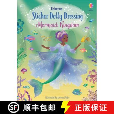 【3-4周达】Sticker Dolly Dressing Mermaid Kingdom [9781805317326]