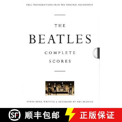 【3-4周达】精装 The Beatles: Complete Scores the Beatles Songbook of 210 Titles for Guitar, Bass and ... [9780793518326]