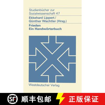 【3-4周达】Frieden: Ein Handwörterbuch [9783531217895]
