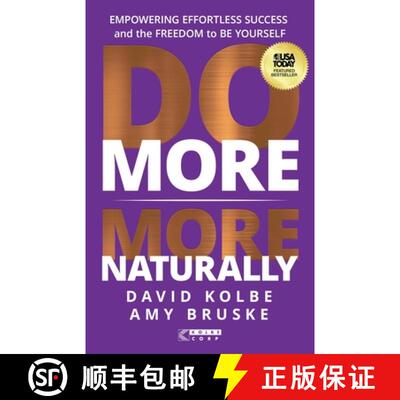 【3-4周达】Do More More Naturally: Empowering Effortless Success and the Freedom to Be Yourself [9781636803371]