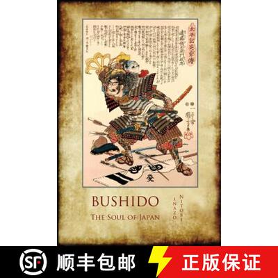【3-4周达】Bushido, the Soul of Japan: with 13 full-page colour illustrations from the time of the Sa... [9781911405436]