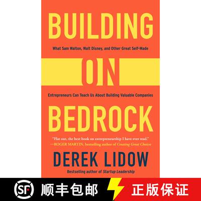 【3-4周达】Building on Bedrock : What Sam Walton, Walt Disney, and Other Great Self-Made Entrepreneur... [9781635761764]