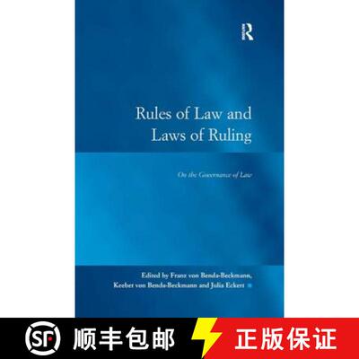 【3-4周达】精装 Rules of Law and Laws of Ruling: On the Governance of Law [9780754672395]