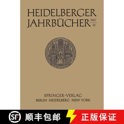 【3-4周达】Heidelberger Jahrbücher [9783540038641]