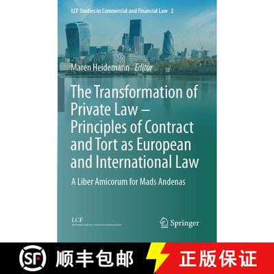 【3-4周达】The Transformation of Private Law – Principles of Contract and Tort as European and Inter... [9783031284991]