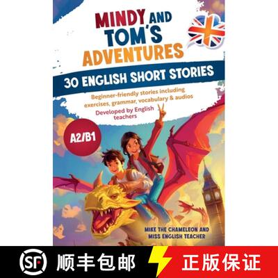 【3-4周达】Mindy's and Tom's adventures - 30 English short stories: Beginner-friendly stories includi... [9783689051129]