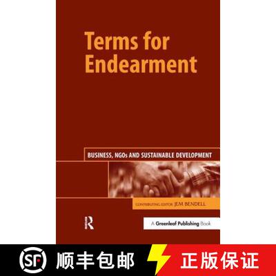 【3-4周达】Terms for Endearment: Business, NGOs and Sustainable Development [9781874719298]
