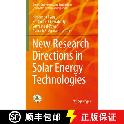 【3-4周达】New Research Directions in Solar Energy Technologies [9789811605963]