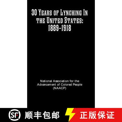 【3-4周达】精装 30 Years of Lynching In the United States: 1889-1918 [9781642270242]