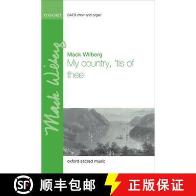 【3-4周达】My country, 'tis of thee: Vocal score (Vocal score) [9780193402058]