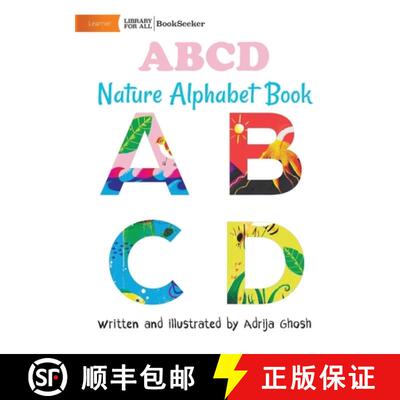【3-4周达】ABCD Nature Alphabet Book [9781922932419]