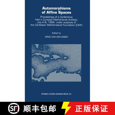 【3-4周达】Automorphisms of Affine Spaces [9789048145669]