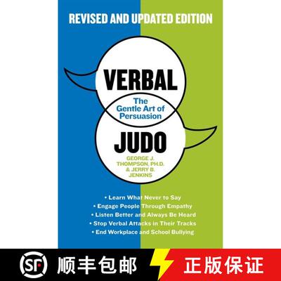 【3-4周达】Verbal Judo, Second Edition: The Gentle Art of Persuasion [9780062107701]