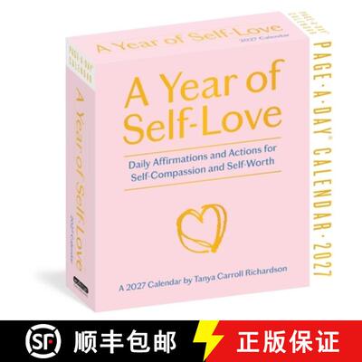 预订 Year of Self-Love Page-A-Day(r) Calendar 2027: Daily Affirmations and Actions for Self-Compassio... [9781523535132]