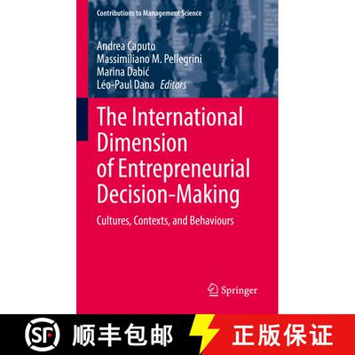 【3-4周达】The International Dimension of Entrepreneurial Decision-Making : Cultures, Contexts, and B... [9783030859497]